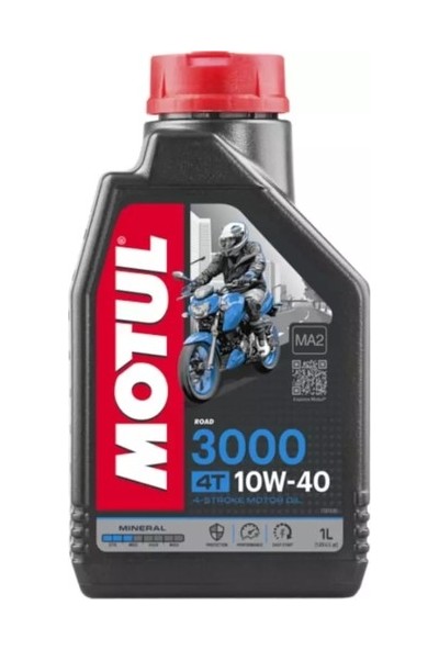 Motul Motor Yağı Motul 3000 10W40 4t 1lt Motul Motor Yağı Motul 3000 10W40 4t 1lt