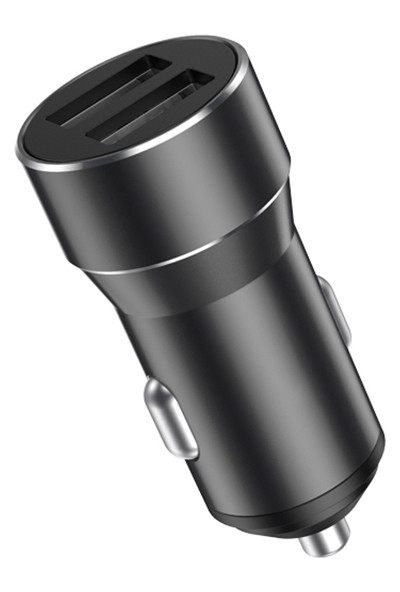 Reeltech Universal Çift USB Girişli Araç Şarj Adaptörü Hızlı Araç Şarj Cihazı Reeltech Universal Çift USB Girişli Araç Şarj Adaptörü Hızlı Araç Şarj Cihazı