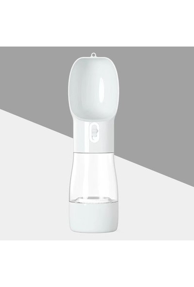 Dream Plus Mikopet Köpek Seyahat Suluğu ve Mama Kabı-Gri