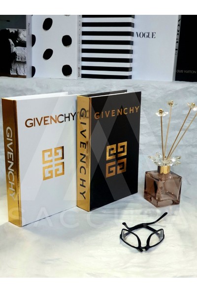 Lovely Book & Book 2'li Set Givenchy Dekoratif Kutu Set Kitap Kutu Set Lovely Book & Book 2'li Set Givenchy Dekoratif Kutu Set Kitap Kutu Set