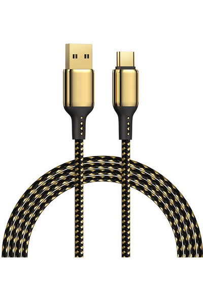 ZORE Wiwu Golden Series GD-101 Type-C Data Kablo 3m ZORE Wiwu Golden Series GD-101 Type-C Data Kablo 3m