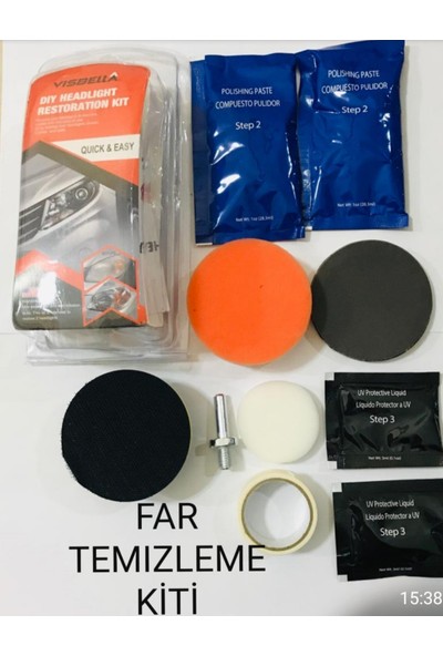 Byd (Tr De Ilk!) Far Cilası Temizleme Kiti Temizleyici Seti Visbella