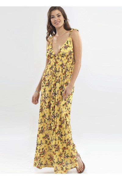 Blackspade Kadın Elbise 6737 - Sarı