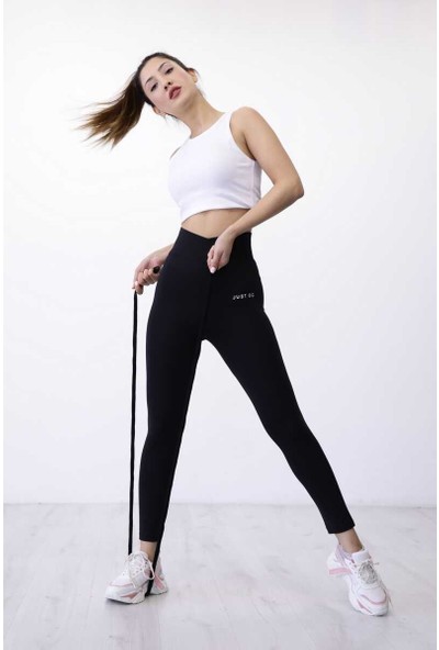 Modaline Çapraz Kemerli Tayt