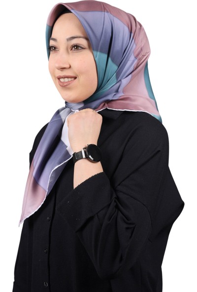 Nine Nıne9 Desenli Tivil Eşarp - Desen-02 - Renk-03 Nine Nıne9 Desenli Tivil Eşarp - Desen-02 - Renk-03