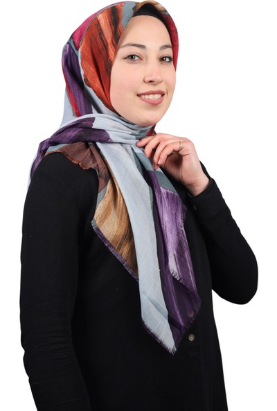 Poloist Keten Flamlı Eşarp DESEN-479 - Renk-11 Poloist Keten Flamlı Eşarp DESEN-479 - Renk-11