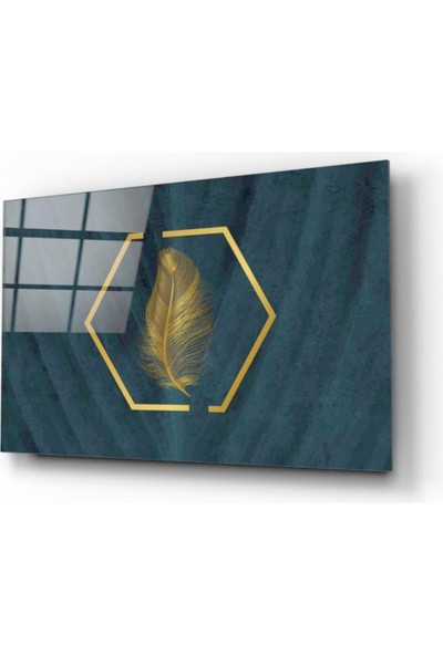 Pi Dekorasyon Desen Cam Tablo