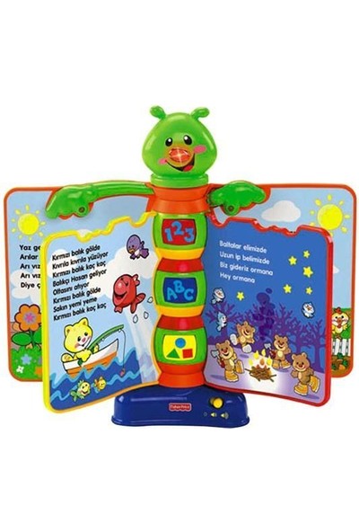 Fisher Price Eğlen ve Öğren Eğitici Masalcı Tırtıl (Türkçe) N3835 Fisher Price Eğlen ve Öğren Eğitici Masalcı Tırtıl (Türkçe) N3835