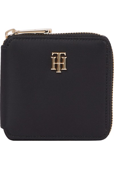 Tommy Hilfiger AW0AW11612BDS Siyah Kadın Cüzdan