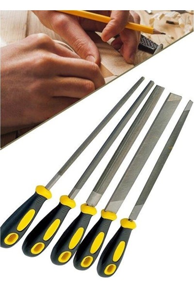 Hesaplı Hırdavat 32 cm Büyük Boy 5 Li Üçgen Kare Oval Eğe Seti Hesaplı Hırdavat 32 cm Büyük Boy 5 Li Üçgen Kare Oval Eğe Seti