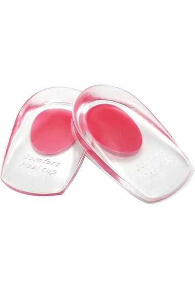 SRTfootcare Silikon Topuk Dikeni Pembe 1 Çift