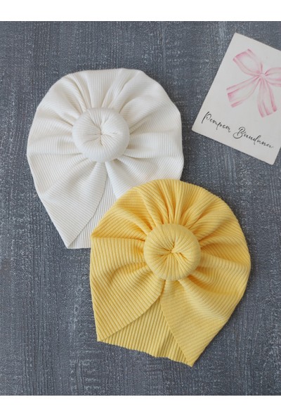 Pempem Bandana Kız Bebek Kaşkorse Donut Bone Pempem Bandana Kız Bebek Kaşkorse Donut Bone