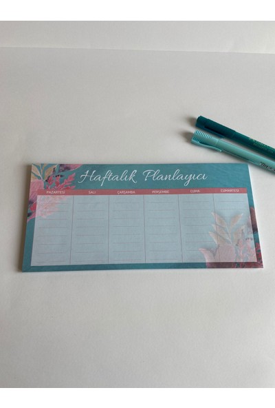 Fiocco Mavi Haftalık Planlayıcı