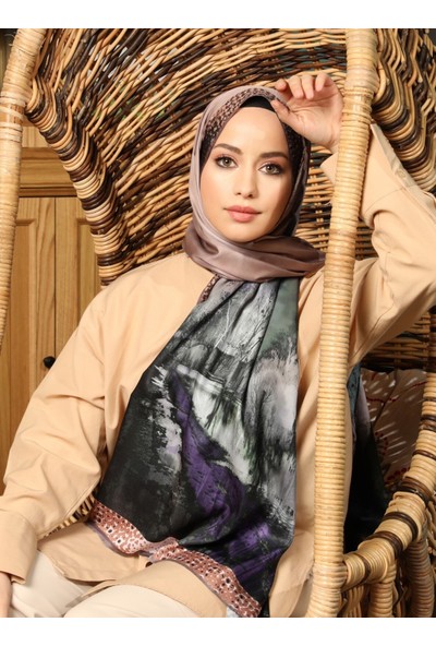 Merida Twill Şal - Çok Renkli - Tuva Merida Twill Şal - Çok Renkli - Tuva