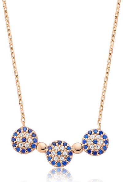 Noctis Gümüş Nazarlı Kadın Kolye Noctis Gümüş Nazarlı Kadın Kolye