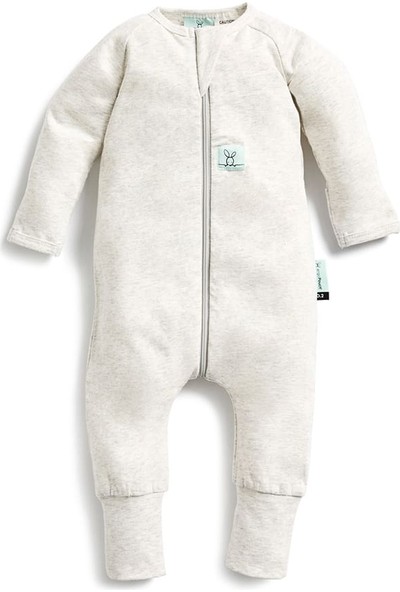 Ergopouch Organik Pamuklu Pijama Tulum (1.0 Tog) Grey Marle