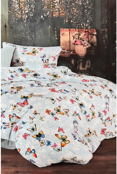 Lemis & Gold 155 x 210 Cmtek Kişilik Nevresim Seti