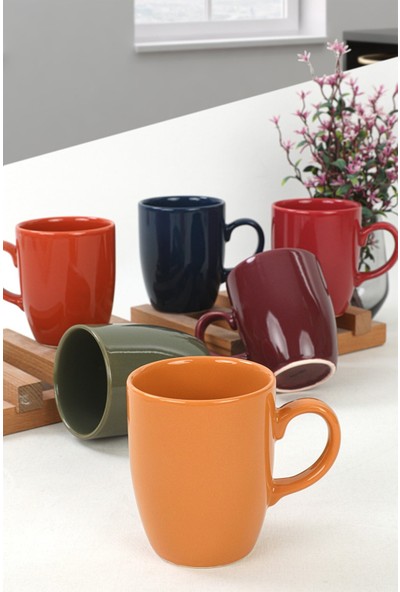 Arya Gift Mix Kupa 9 cm 6 Adet