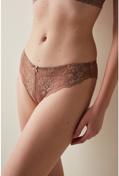 Bej Rusty Lace Brazilian Külot Bej Rusty Lace Brazilian Külot