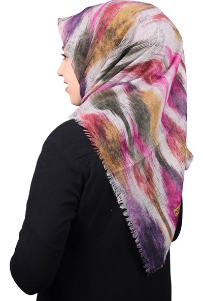 Poloist Keten Flamlı Eşarp DESEN-455 - Renk-05 Poloist Keten Flamlı Eşarp DESEN-455 - Renk-05