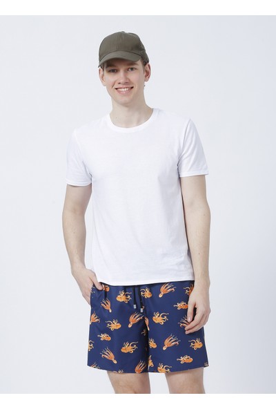 National Geographic Natgeoswim108 Bağlamalı Standart Kalıp Desenli Lacivert Erkek Şort Mayo National Geographic Natgeoswim108 Bağlamalı Standart Kalıp Desenli Lacivert Erkek Şort Mayo