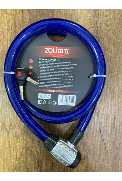 Zoli Halat kilit 25 x 200 cm Işıklı