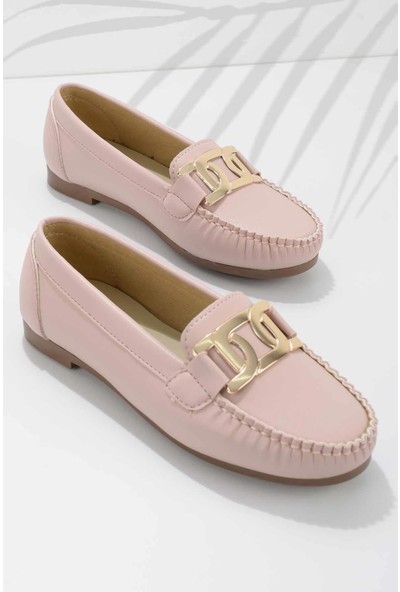 Bambi Pudra Kadın Loafer Ayakkabı K015421666 Bambi Pudra Kadın Loafer Ayakkabı K015421666