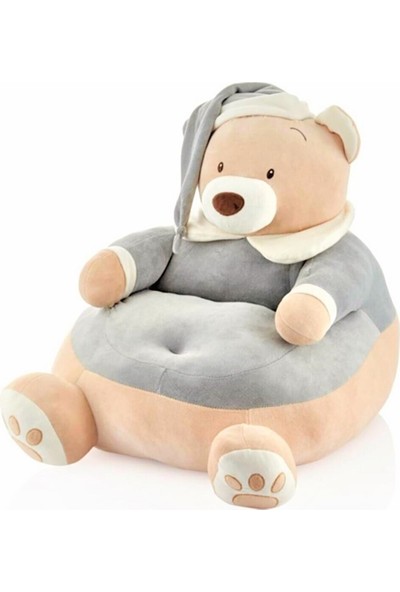 Bibaby Bebek Koltuğu Bitoys Ayıcık Gri