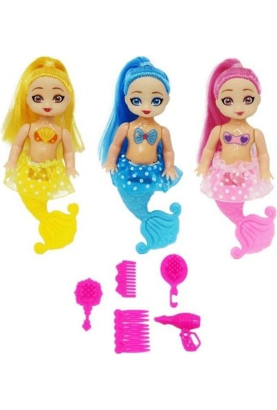 Lisinya Sevimli Deniz Kızları 3 Lü Figür Set - 5017 Lisinya Sevimli Deniz Kızları 3 Lü Figür Set - 5017