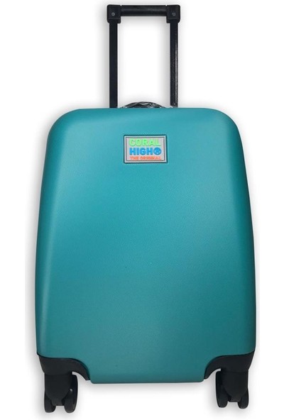 Coral High Mini Valiz Camgöbeği 45CM Kilitli Coral High Mini Valiz Camgöbeği 45CM Kilitli