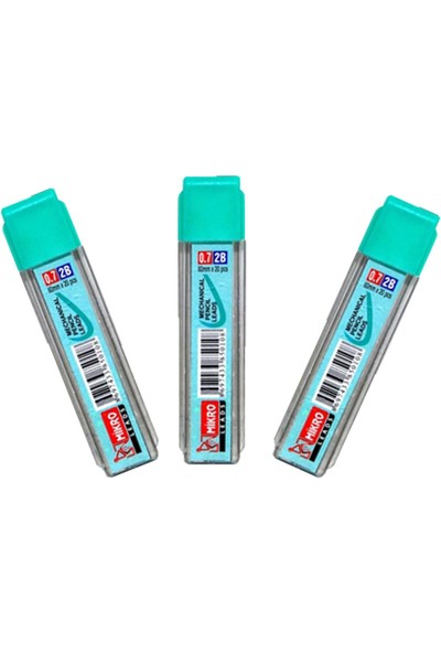 Filamur Mikro 0.7 Kalem Ucu 3’lü