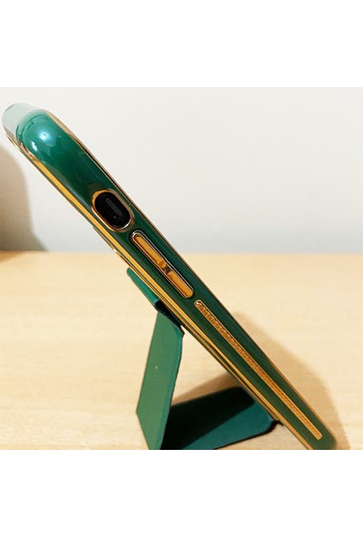 Teryaki Trade Apple iPhone 11 Tutacaklı ve Masaüstü Sabitleyicili Silikon Kılıf Teryaki Trade Apple iPhone 11 Tutacaklı ve Masaüstü Sabitleyicili Silikon Kılıf