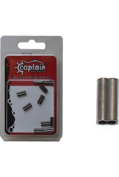 Captain 5130 Çelik Tel Sıkıştırma Burcu Double 10'LU Paket Black Nikel Captain 5130 Çelik Tel Sıkıştırma Burcu Double 10'LU Paket Black Nikel