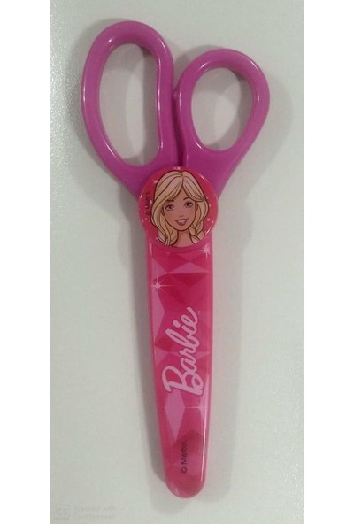 Cem Dolphin Korumalı Ucu Küt Makas Barbie B-1666 Cem Dolphin Korumalı Ucu Küt Makas Barbie B-1666