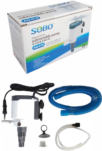 Sobo Akvaryum Kafa Motoru AQ-018 8W 600LT/SAAT Sobo Akvaryum Kafa Motoru AQ-018 8W 600LT/SAAT