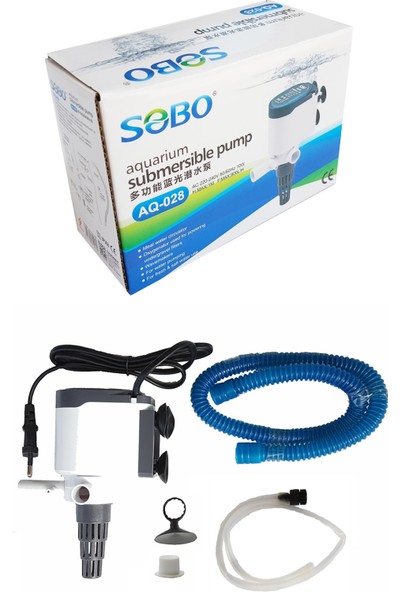Sobo Akvaryum Kafa Motoru AQ-028 10W 800LT/SAAT Sobo Akvaryum Kafa Motoru AQ-028 10W 800LT/SAAT