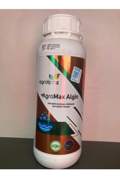 Agrotime Agro Max Algin Sıvı Deniz Yosunu Agrotime Agro Max Algin Sıvı Deniz Yosunu