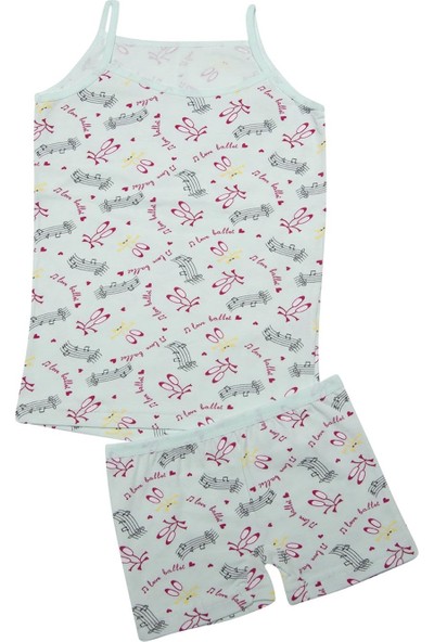 Kota 3407X6 Kız Çocuk 6'lı Karışık Desen Ip Askılı Atlet Külot Takım- Kota 3407X6 Kız Çocuk 6'lı Karışık Desen Ip Askılı Atlet Külot Takım-