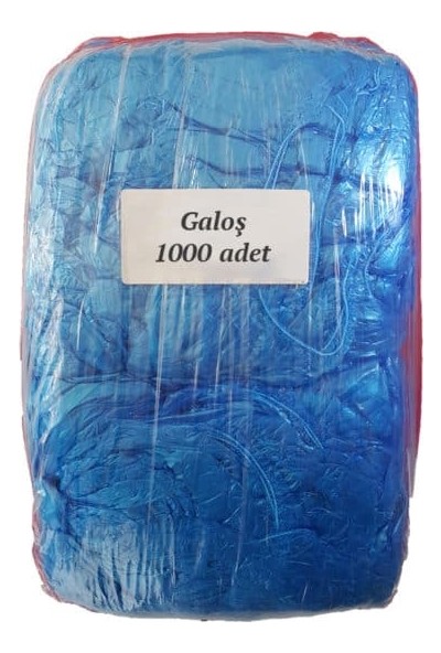 Fizyokorucu Medikal Galoş 1000 Adet Tek Kullanımlık Fizyokorucu Medikal Galoş 1000 Adet Tek Kullanımlık