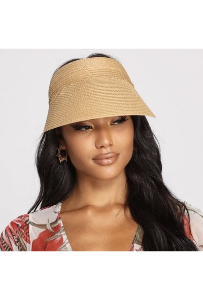 Courtesy Hasır Vizör Şapka Tenis Şapkası Courtesy Hasır Vizör Şapka Tenis Şapkası