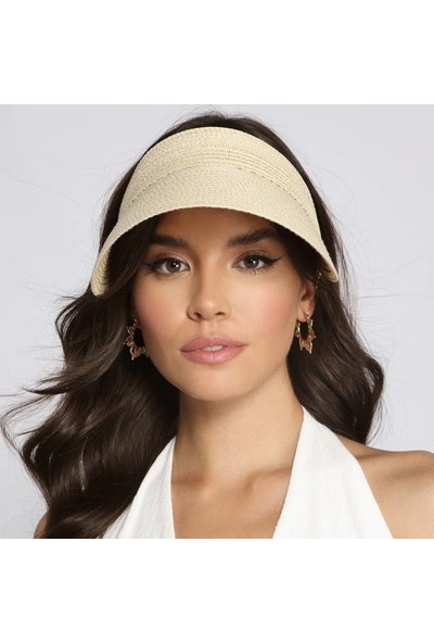 Courtesy Hasır Vizör Şapka Tenis Şapkası Courtesy Hasır Vizör Şapka Tenis Şapkası