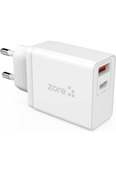 ZORE ​zore Xmac Serisi Zr-X2 Seyahat Şarj Başlığı