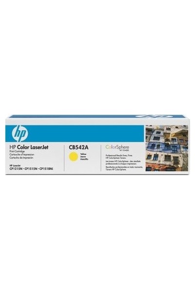 Hp 125A Orjinal Sarı Toner CB542A -CP1215/CP1510/CP1515/CM1312 Hp 125A Orjinal Sarı Toner CB542A -CP1215/CP1510/CP1515/CM1312