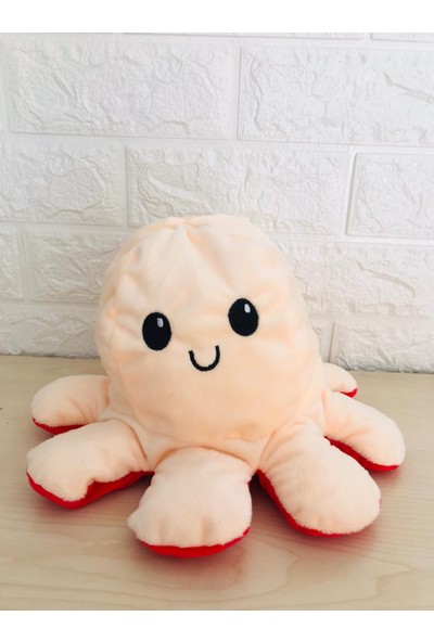 Çift Taraflı Peluş Ahtapot