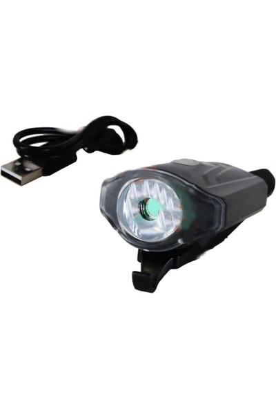 Rectus Bisisklet Ön Far 50 Lümen-Usb Şarjlı-4 Fonsiyonlu