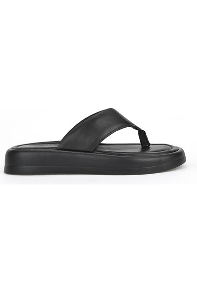 Ziya, Kadın Hakiki Deri Terlik 121354 113 Siyah Ziya, Kadın Hakiki Deri Terlik 121354 113 Siyah