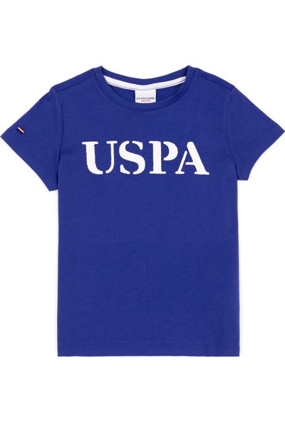 U.S. Polo Assn. Erkek Çocuk Royal Blue T Shirt Basic U.S. Polo Assn. Erkek Çocuk Royal Blue T Shirt Basic