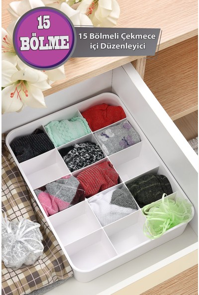 Grimor Life 15 Bölmeli Çekmece Içi Düzenleyici, Çekmece Içi Organizeri