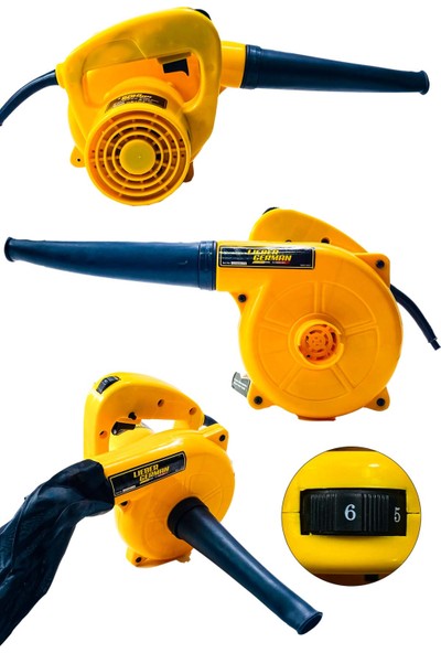 Lieber German 4400 Watt 6 Kademe Devir Ayarlı Hava Üfleme / Emme Makinesi Elektrikli Hava Üfleme Körüğü Lieber German 4400 Watt 6 Kademe Devir Ayarlı Hava Üfleme / Emme Makinesi Elektrikli Hava Üfleme Körüğü