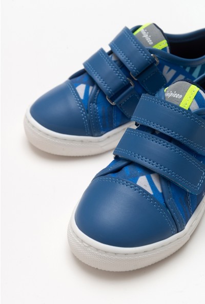 Minipicco Erkek Cocuk Mavi Ortopedik Destekli Sneaker Ayakkabı